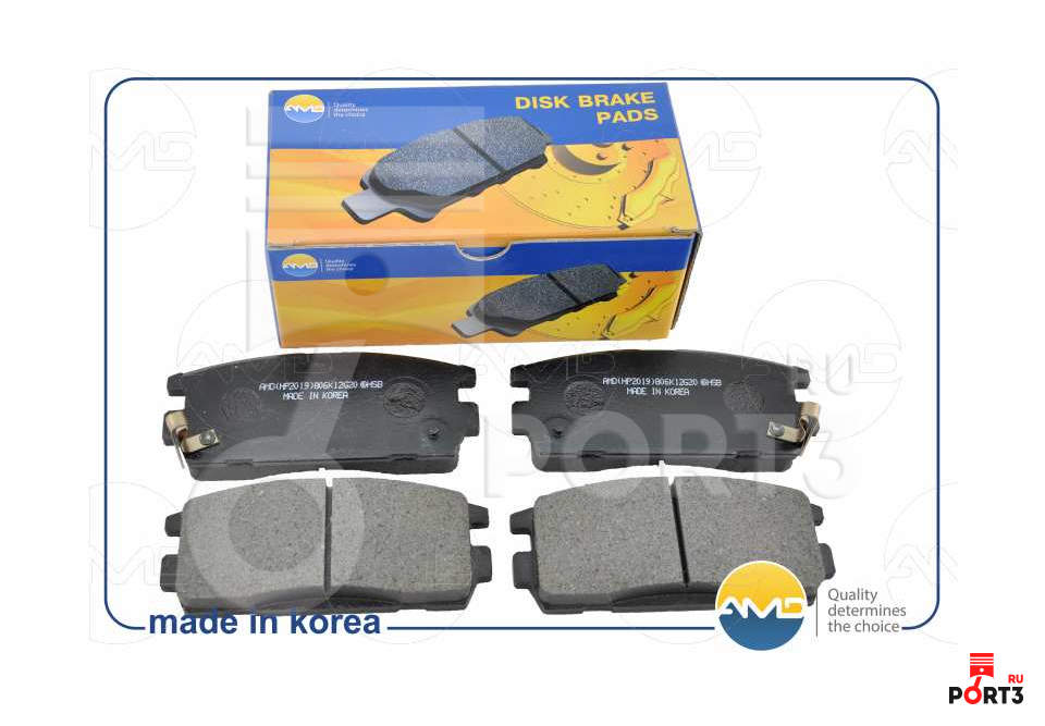 AMD AMDBF184 Колодка дискового тормоза 96626075/AMD.BF184 AMD
