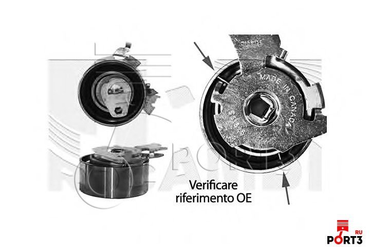 AUTOTEAM A01096 Устройство для натяжения ремня, ремень ГРМ