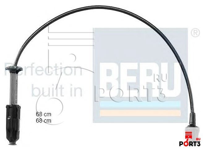 BERU ZEF988 Комплект проводов зажигания