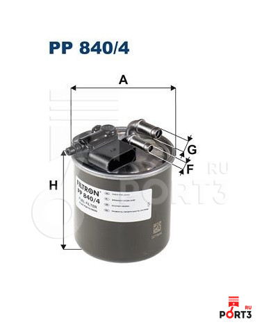 MANN-FILTER WK82015 Топливный фильтр