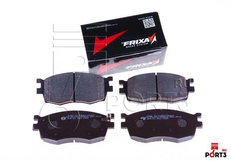 FRIXA FPK01N Колодки тормозные передние Hyundai Accent, i20, Kia Rio 05-