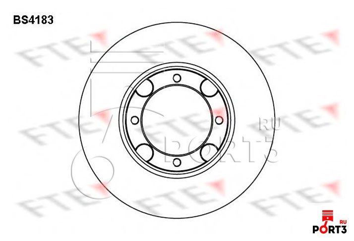 BOSCH 0986478674 Тормозной диск