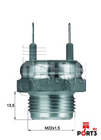 KNECHT/MAHLE TSW2 Термовыключатель, вентилятор радиатора