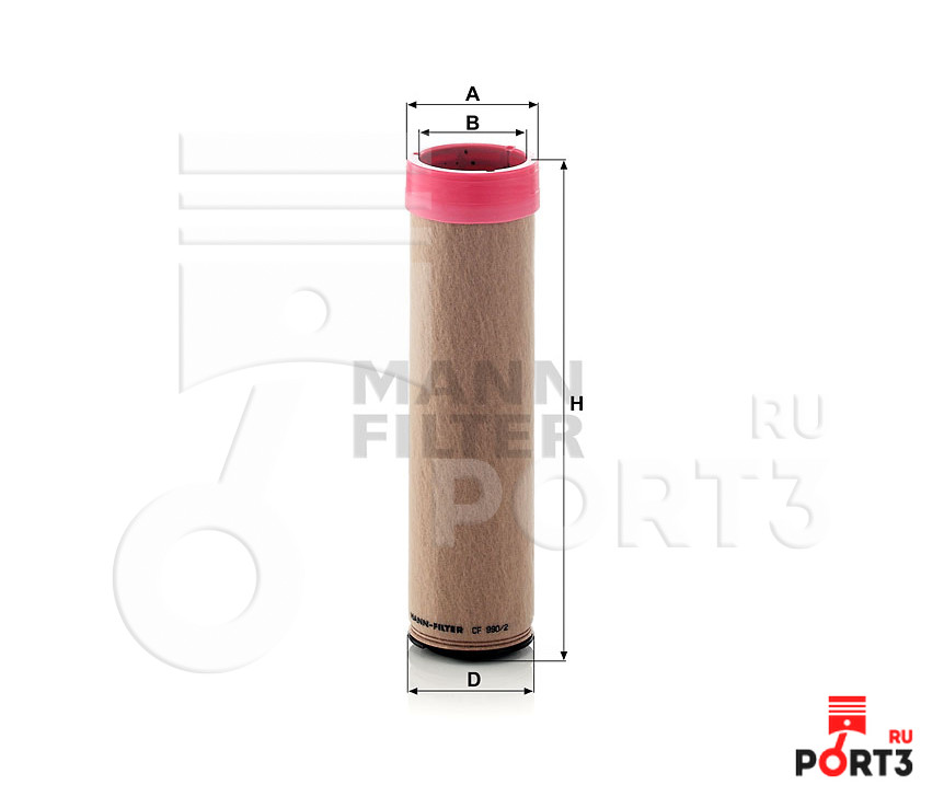 MANN-FILTER CF9902 Фильтр добавочного воздуха