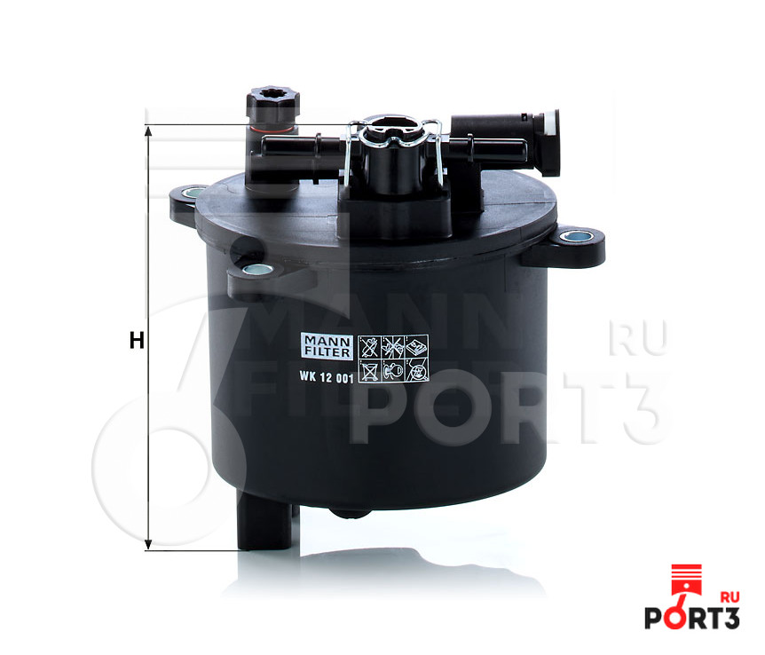 MANN-FILTER WK12001 Топливный фильтр