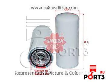 SAKURA C5502 Фильтр масляный Atlas Copco Demag Caterpillar Equipment