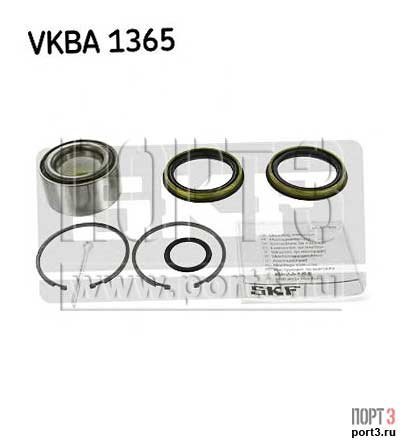 SKF VKBA1365 Комплект подшипника ступицы колеса