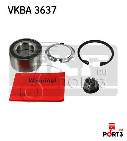 SKF VKBA3637 Комплект подшипника ступицы колеса