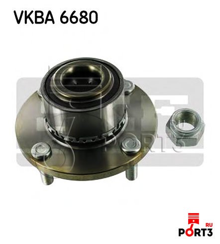 SKF VKBA6680 Комплект подшипника ступицы колеса