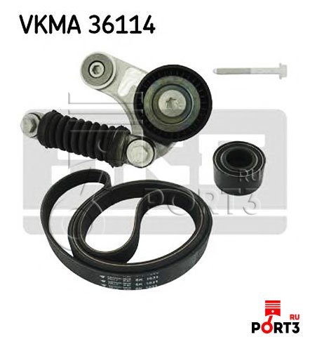 SKF VKM36032 Натяжной ролик, поликлиновой ремень