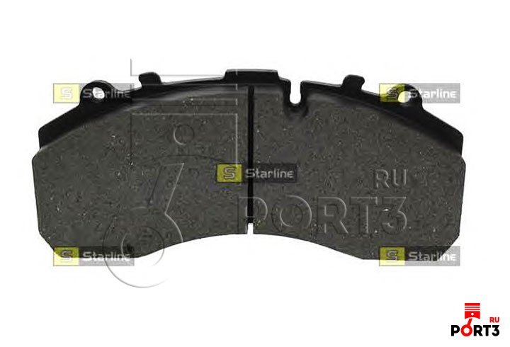 STARLINE BDT001 Комплект тормозных колодок, дисковый тормоз